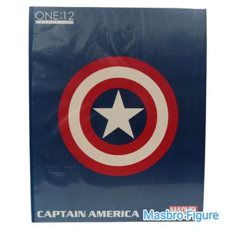 Promo Mezco Toyz One12 Collective Marvel Captain America Action Figure
