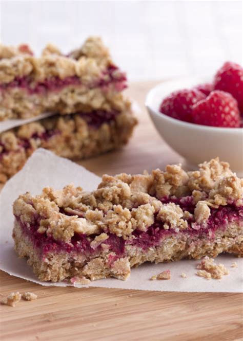 Raspberry Oatmeal Bars