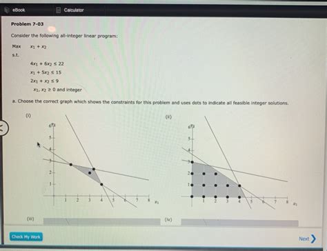 Solved Ebook Calculator Problem 7 03 Consider The Following
