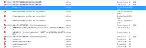 Ormlites T4 Template Error Servicestackormlite Servicestack