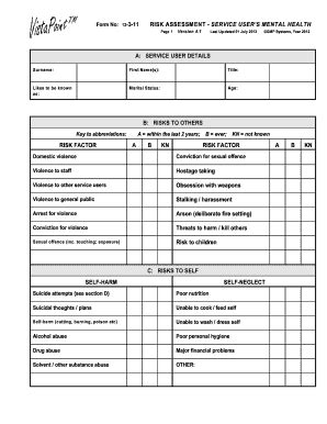 Gmp Risk Assessment Template Fill Online Printable Fillable Blank PdfFiller