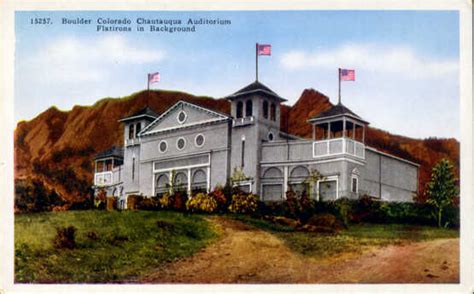 Chautauqua Auditorium Boulder Co