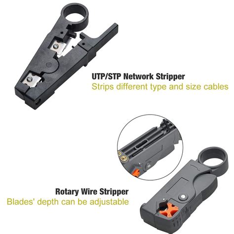 Set 10 Instrumente De Retea Lan Darklove Cu Tester Cabluri Cleste De Sertizare Dispozitiv