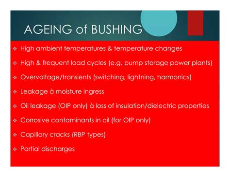 Increasing Transformer Reliability By Smart Bushing Ppt
