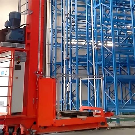 Automatic Warehouse Stacker Crane Automated Storage Retrieval Racking System Asrs And Racking
