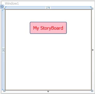 WPF Storyboard Elements In VB NET