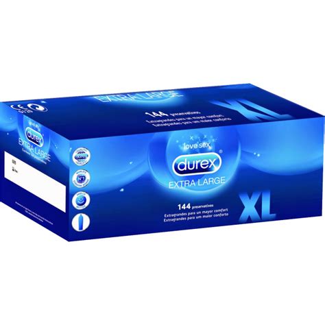 Preservativi XL Durex Extralarge 144 pezzi Durex