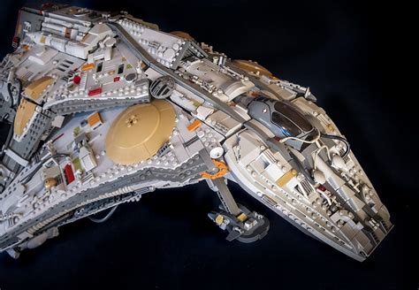 Moc The Big Spaceship Lego Sci Fi Eurobricks Forums