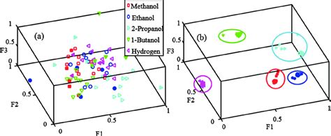 Lda Mapping Of The Feature Vectors Of The Responses To The Air Polluted