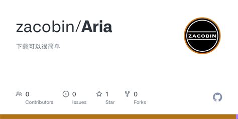 Github Zacobin Aria