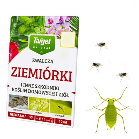 NeemAzal Zwalcza Ziemiórki Mszyce i Inne szkodniki ssące gryzące 10 ml 5901875010598 Cena