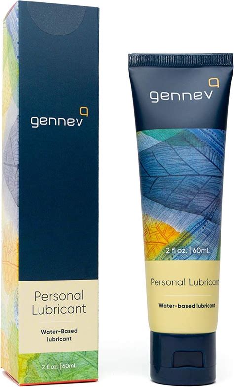 Personal Lubricant For Women By Gennev Water Based All Natural Lube For