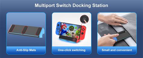 Switch Dock Tv Dock Station For Switch Switch Oled，with 4k 60hz Hdmi Output Type C