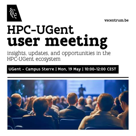 Hpc Supercomputing Ugent Vsc Research Datascience Support User