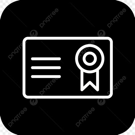 벡터 인증서 아이콘 상장 일러스트 인증 정도 졸업 증서 Png 일러스트 및 벡터 에 대한 무료 다운로드 Pngtree