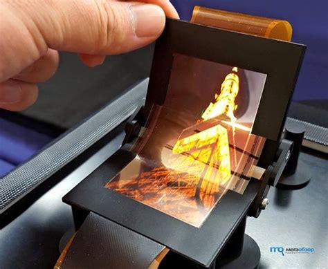 Sharp показали гибкий Oled дисплей Megaobzor