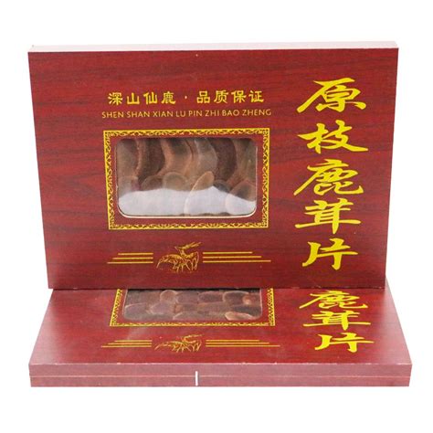 大盒 长白山鹿茸片礼盒24 5 17 5cm东北吉林含血鹿茸干片泡酒料 阿里巴巴