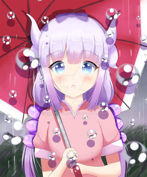 Kanna Kamui Rain Kobayashimaiddragon By Rkartworks On Deviantart