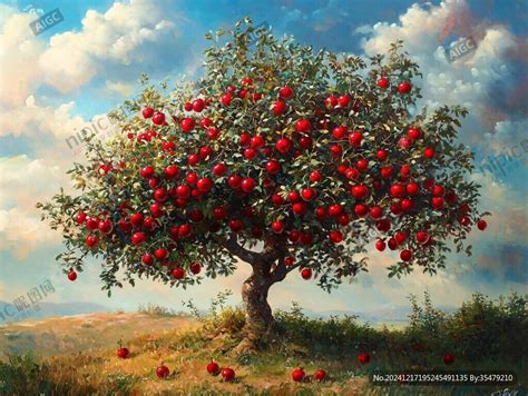 Ai创作图3d立体画苹果树 3d画苹果树 满树大苹果 3d苹果树 油画果树 果园苹果壁画 果园苹果装饰画 仿真油画素材下载 丰收苹果树 苹果树图片素材 高清仿真画图片 唯美石榴树 苹果树素材