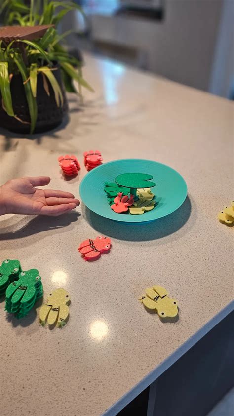 No Ams Jumping Frog Game Free 3d Print Model Makerworld