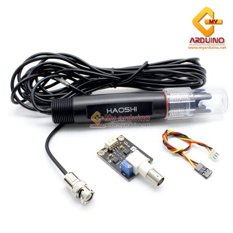 Ph Sensor Arduino Analog Ph Meter เซ็นเซอร์วัดค่า Ph ของน้ำ อุตสาหกรรม