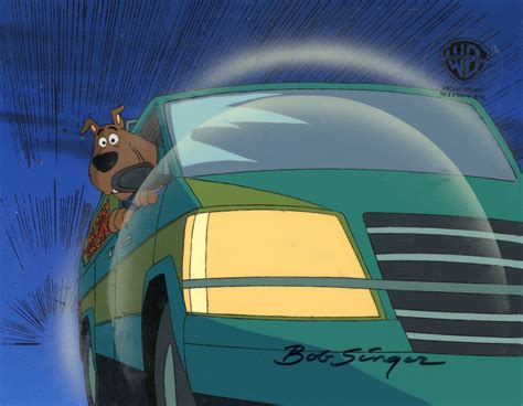 Scooby Doo And The Witchs Ghost Original Production Cel With Matching