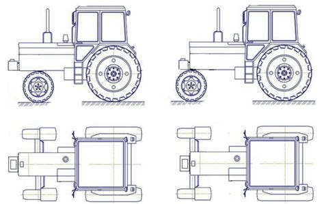 Universal Row Crop Tractor With Minimum And Maximum Base Download