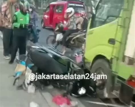 Sempat Ditahan Karena Tabrak 7 Pemotor Lawan Arah Di Lenteng Agung
