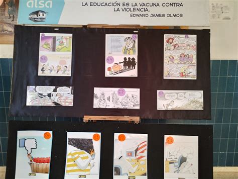 Exposición contra el acoso escolar IES Julio Rodríguez