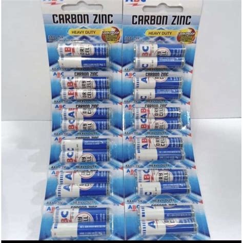 Jual BATU BATERAI ABC AAA A SEPASANG PCS Shopee Indonesia