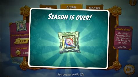 Mebc Mighty Eagle Bootcamp Claiming Seasonal Rewards Angry Birds