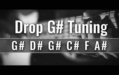 Drop G Store Tuning 6 String