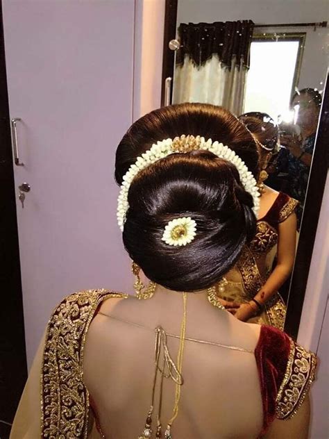 Pin By Arunachalam On Ariorke Big Bun Hair Bun Hairstyles For Long Hair Bridal Hair Buns
