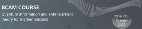 Quantum Information And Entanglement Theory For Mathematicians