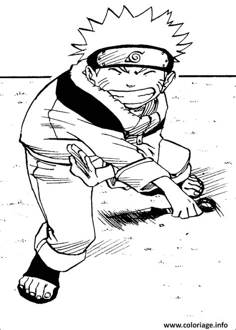 Coloriage Manga Naruto Jecolorie