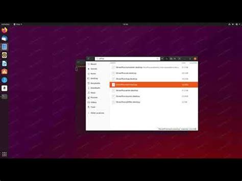 Create Desktop Shortcut Ubuntu
