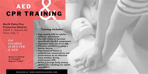 Cpr And Aed Certification Class 10629 S Roberts Rd Palos Hills 23