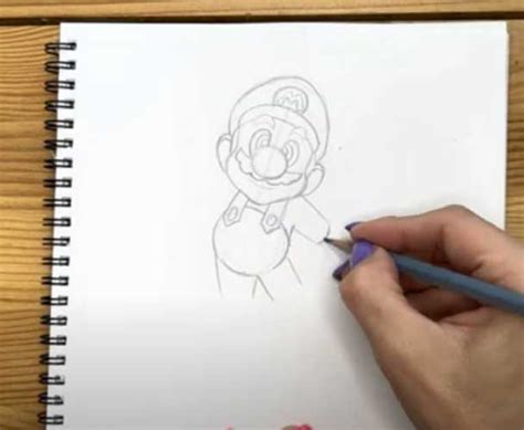 How To Draw Mario Head Face And Characters