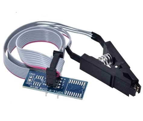 ch341a usb燒錄器 bios flash eeprom 測試夾 傑森創工 網路商店 arduino、樹莓派的專家，創客的好朋友