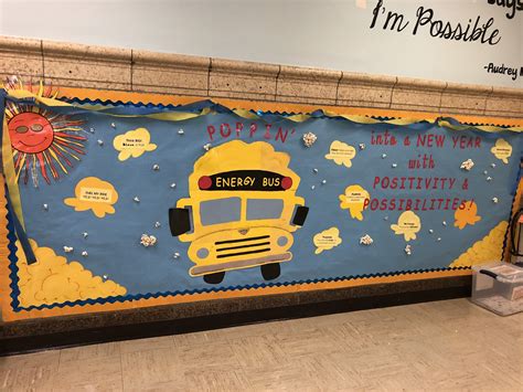 School Bus Bulletin Board Ideas