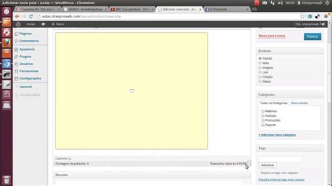 Incorporar Vídeos Do Facebook No Wordpress Youtube