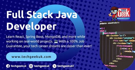 Techgeek Uk On Linkedin Fullstackdeveloper Techgeekuk Careerintech