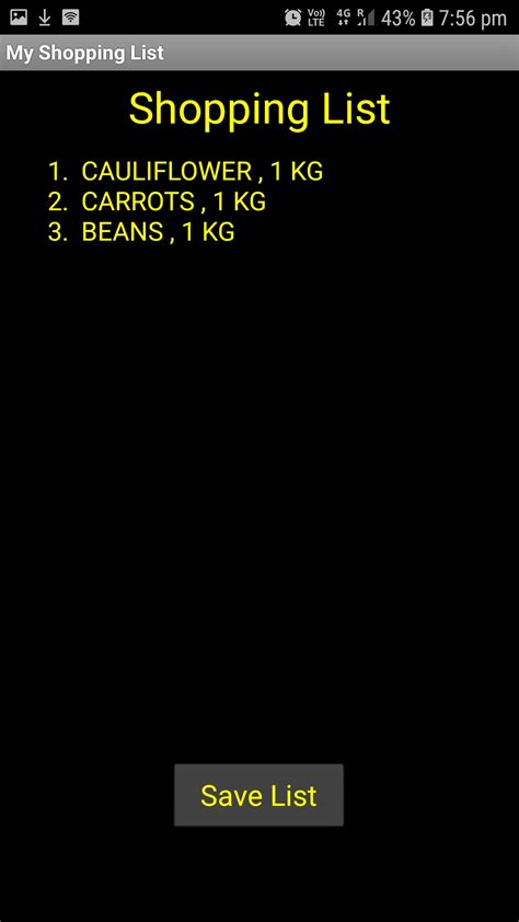 Unable To Save Listview Elements To View Again When App Reopened 5