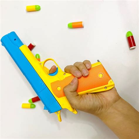 Đồ Chơi Súng Bắn Đạn Nhựa An Toàn Cho Trẻ Chính Hãng Giá Rẻ