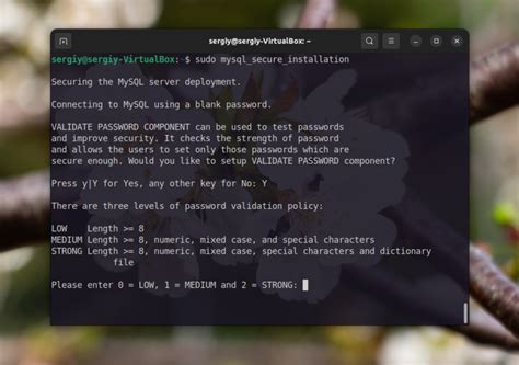 Ошибка Your Password Does Not Satisfy The Current Policy Requirements Mysql Losst