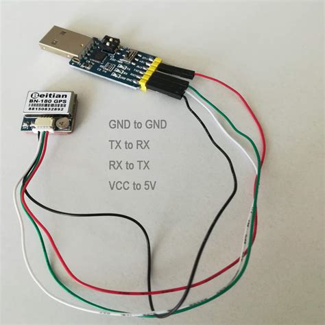 Beitian Bn 180 Gps Receiver Module Uart Ttl Dual Glonass Gps Passive