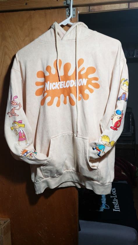 Nickelodeon Rugrats Ren And Stimpy Hey Arnold Hoodie Ho Gem