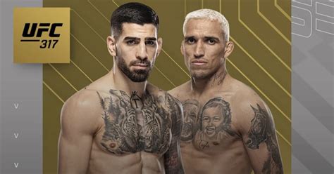 Ufc 317 Ilia Topuria Vs Charles Oliveira Fight Card Betting Odds