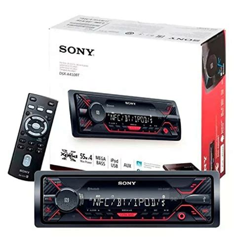 Sony Dsx A410bt 싱글 딘 블루투스 전면 Usb Aux 자동차 스테레오 디지털 미디어 수신기 C 티몬