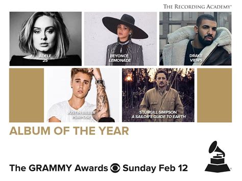 Grammy Awards Nominations 2017 Beyonce Adele Come Out Big Check The